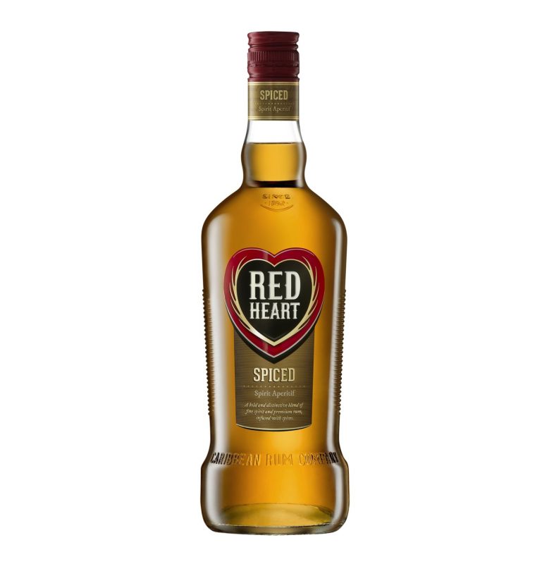 RED HEART Spiced Rum 750ml - Solly Kramers Parkhurst